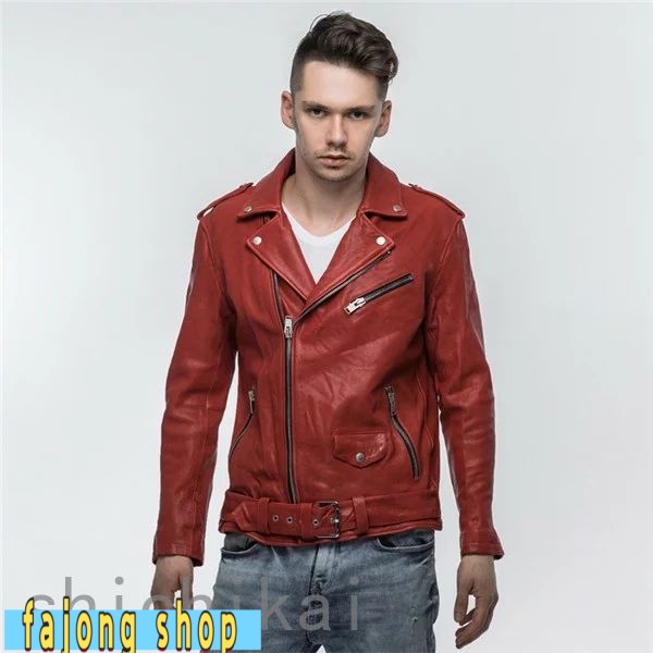 ラム革ジャケット 羊革ジャケット 本革ジャケット ライダースジャケット 革ジャケット 革ジャン レザージャケット メンズ 父の日 ホワイトデー