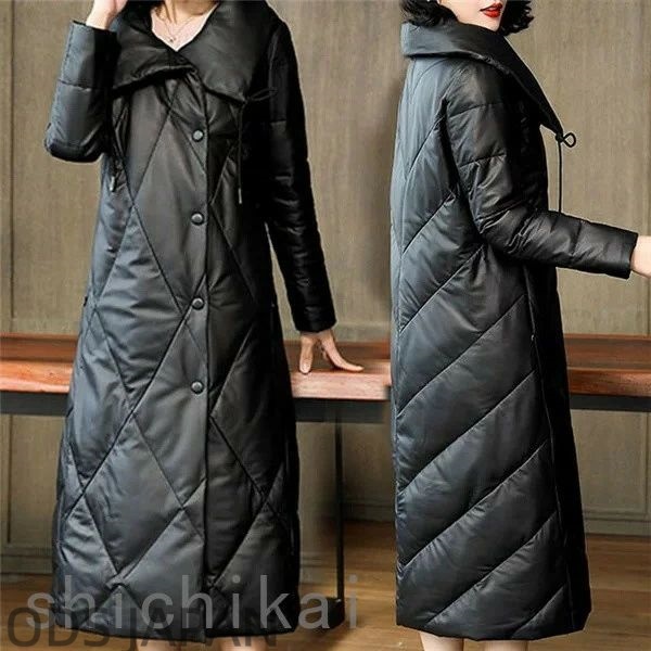 レザーコート ロング ダウンコート ラムレザーコート 本革 ダウン コート レディースアウター レディースコート ロングダウンジャケット 冬防寒 アウター ホワイトデー