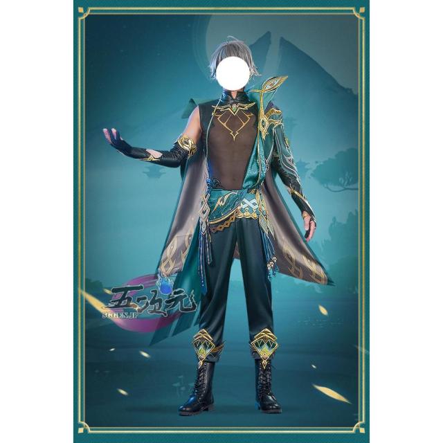 五次元　基萌　原神　コスプレ　アルハイゼン　衣装　※ウイッグ　靴　武器　追加可