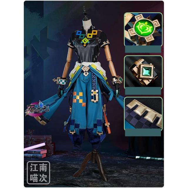 江南猫次　原神　コスプレ　キィニチ　衣装　※ウィッグ　靴　武器　追加可能