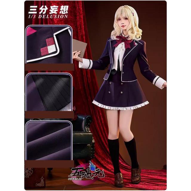 三分妄想　DIABOLIK LOVERS　ディアラバ　女主人公　小森ユイ　コスプレ　衣装　※ウィッグ　追加可