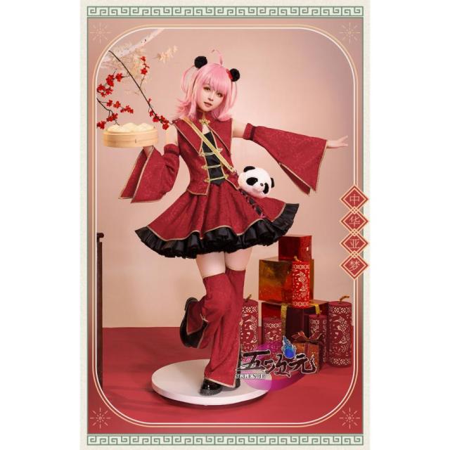 三分妄想　しゅごキャラ！　コスプレ　 日奈森 あむ　中華風　衣装