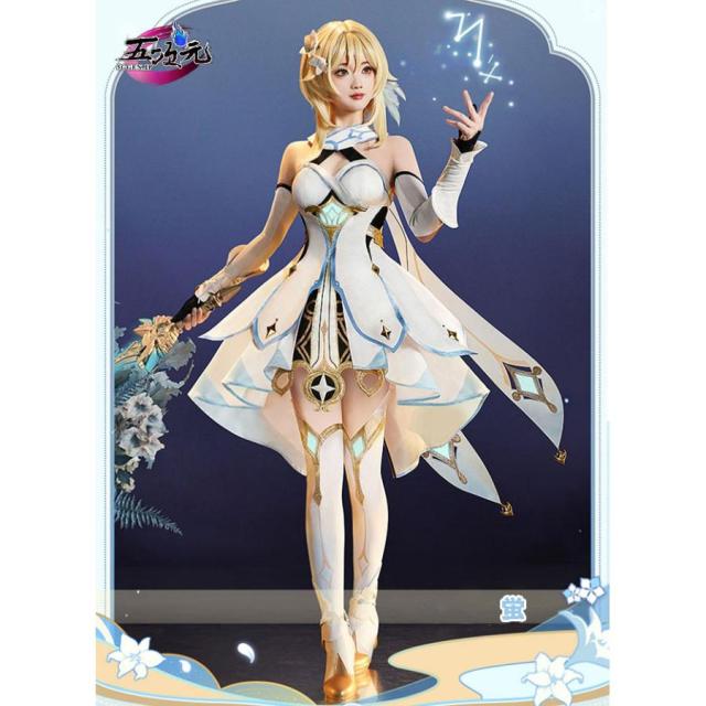 三分妄想　原神　コスプレ　蛍　ホタル　旅人　衣装　リニューアルVer　※ウィッグ　靴　武器　追加可能