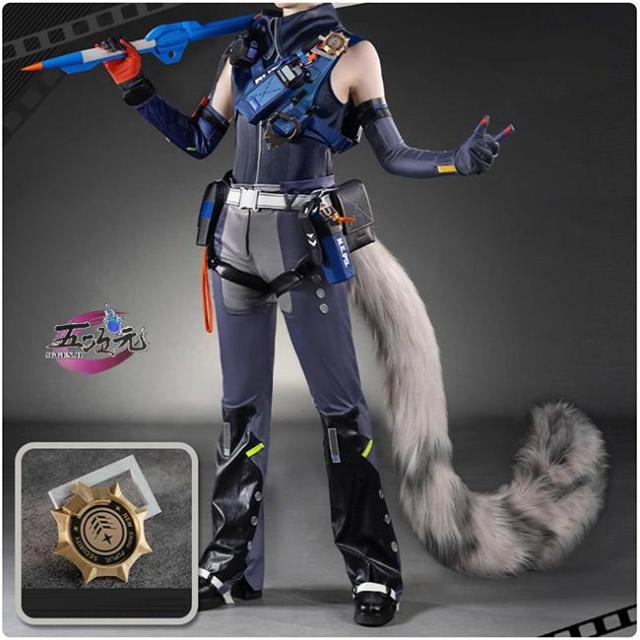 五次元　ゼンレスゾーンゼロ　コスプレ　セス・ローウェル　衣装　※尻尾　追加可