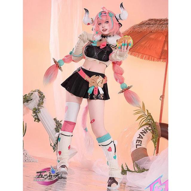 五次元　原神　コスプレ　ヴァレサ　衣装　※ウィッグ　靴　追加可