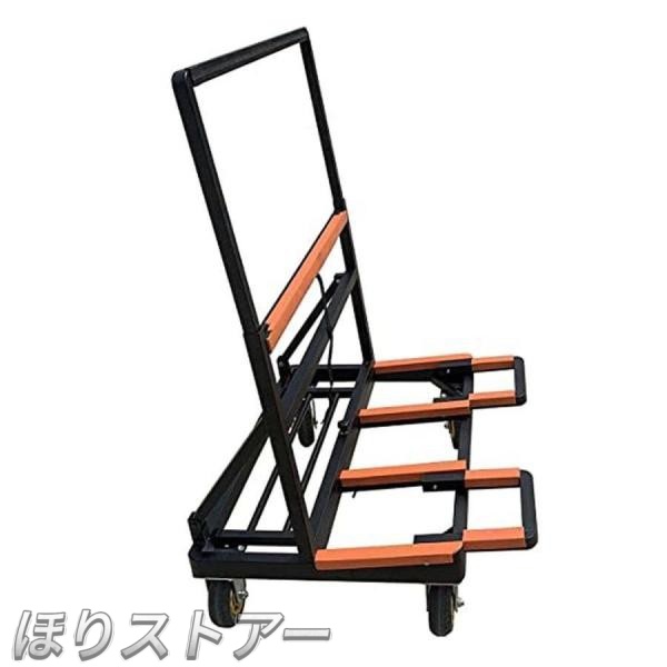 ボード台車折りたたみ運搬台車頑丈荷台車4輪長尺物台車ユニバーサルホイール調整可能な輸送ドアと窓ガラス錦建設現場建物キャリーカート多用途作業
