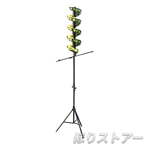 テニス自動球出し機 ソフトテニス 練習器具 テニスサーブ練習機 マルチ角度球出し 一人練習用携帯用プロテニスボールマシン テニスボールランチャ