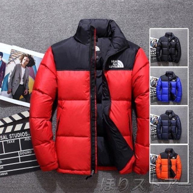 コート ダウンジャケット メンズ ダウンコート ボリュームネック ストリート 立襟 軽量 保温 アウター 防寒 防風 冬服 冬 彼氏 男性 ジャンパー おしゃれ