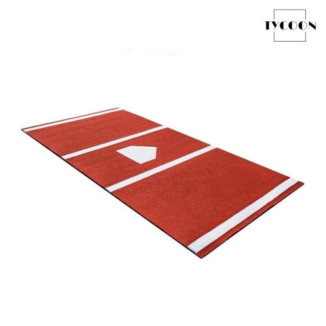 ボールマット 野球バッティングマット 野球練習マット 野球トレーニングマット ポータブル 滑り止め 色褪せ防止 大型バッティングケージマット スイングピッチン