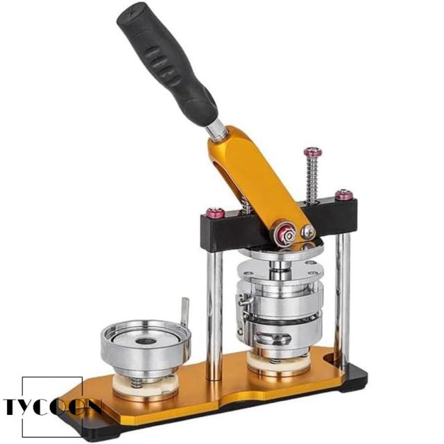 2025新登場 缶バッチマシーン 回転バッジマシンDIYバッジ バッジ素材 き DIYのおもちゃ 手芸 ハンドメイドキット 手づくり 缶バッジメーカー オリジナルバッチ