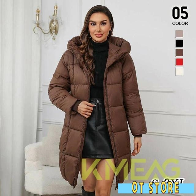 ダウンコート レディース 秋冬 アウター フード付き ロングコート ロング丈コート 防寒 冬服 冬物 ミセス きれいめ 通勤 おしゃれ 可愛い 暖かい 体型カバー きれいめ あったかい 20代 30代 40代 50代 60代