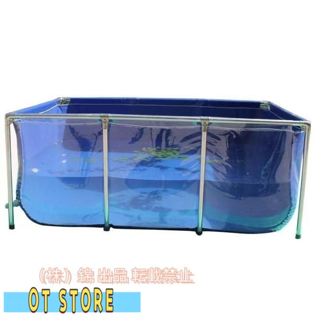 水族館プール池。透明観賞板?排水弁付き大型観賞魚水槽水槽鉄骨フレームが付いているポリ塩化ビニールのキャンバス錦鯉金魚ディスプレイショー水槽のため