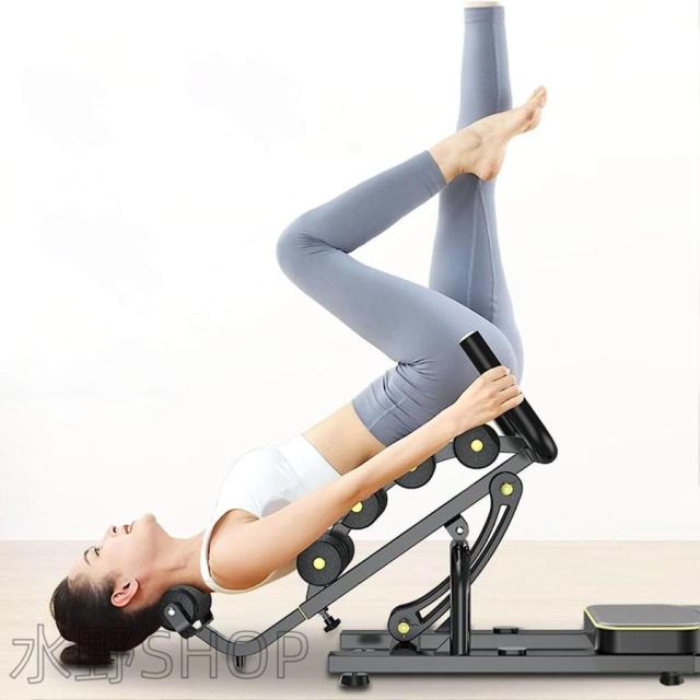 逆さぶらさがり健康器 フィットネスマシン 逆立ち?ストレッチ 器具 6段調整 逆立ちマシン 逆立ち健康器具 多機能 ヨガ補助椅子 背筋 懸垂器具 逆立ち健康法 ぶら