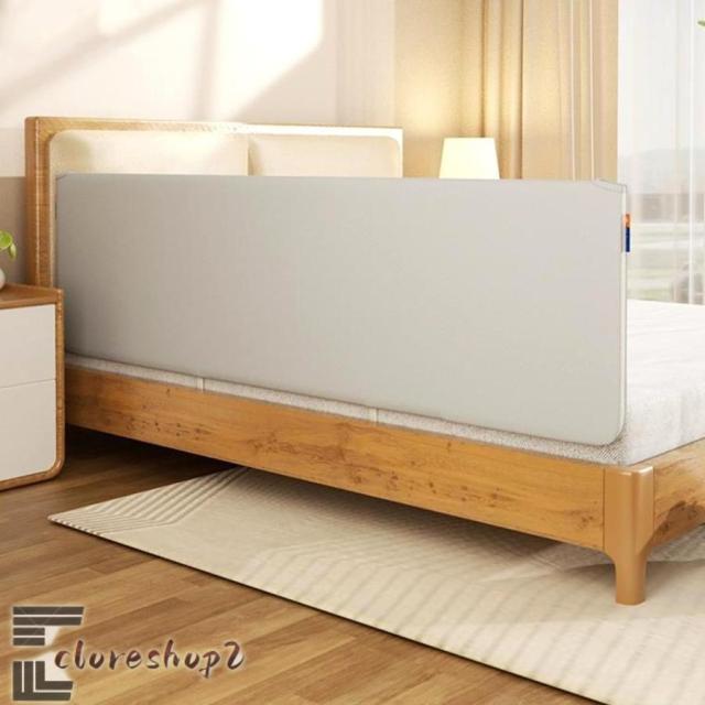 ベッドフェンス 折りたたみ式 ベッドガード ベビー用ベッドガード?フェンス 洗える クッション 高さ46 cm 折りたたみ式 柵 28段調整 携帯可能 旅行用 家庭用 転