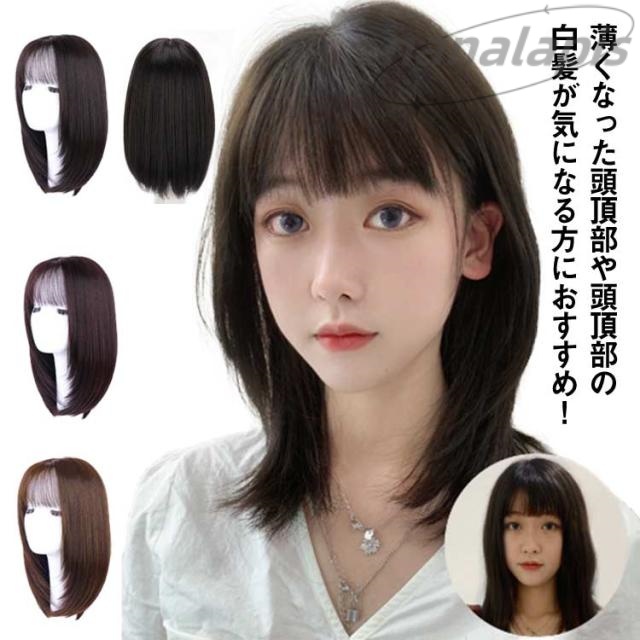 40cm 45cm かつら 人毛100% フルウィッグレディース カール ウィッグ セミショート ウィッグ 女性 かつら 白髪 薄毛 人毛 自然 セミショートヘア 大人 カール 小顔 黒髪 かつら レディース コスプレ 送料無料 薄毛 増毛 つけ毛 白髪隠し