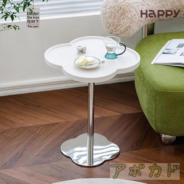 ソファー サイドテーブル サイド テーブル サイドテーブル おしゃれ 花の形の木製サイドテーブル、エレガントな小さなソファコーヒーエンドテーブル、丸いステン