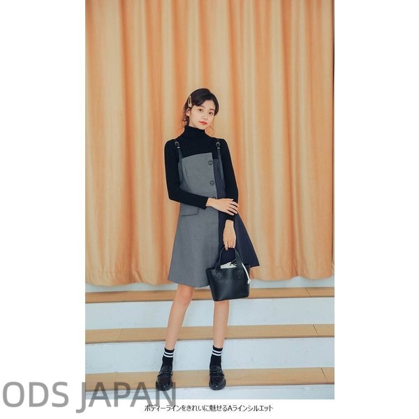 リメイク風ワンピース レディース  ワンピース キャミソールワンピース ショート丈 ノースリーブ ジャンパースカート 切り替え ス リメイク風ワンピース レディース ワンピース キャミソールワンピース