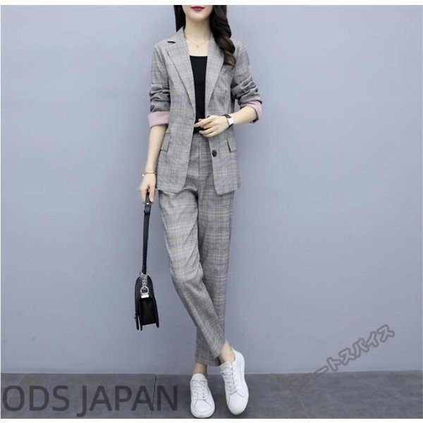 セットアップ レディース 40代 きれいめ おしゃれ 着痩せ 秋 冬