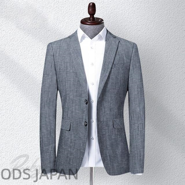 スーツ テーラードジャケット メンズ 無地 細身 2ボタン ビジネス フォーマル スタイリッシュ 新作 パーティー 宴会