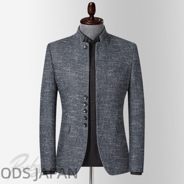 3Dスリム　20代30代40代50代　上品　おしゃれ　ブレザー メンズ テーラードジャケット  お父さん