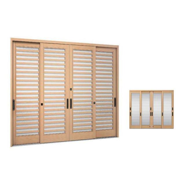 玄関引き戸JS 23P型 W260/351×H22 玄関引戸 4枚建 ランマなし LIXIL リクシル TOSTEM トステム 和風 玄関 交換 リフォーム DIYの通販はau PAY ...