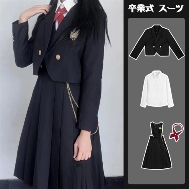 卒業式 入学式 スーツ 女の子 小学生 150 160 165 ジャケット ワンピース シャツ リボン 子供服 子供スーツ レディース 卒服 中学生 卒業式スーツ フォーマル ジュニア 高校生