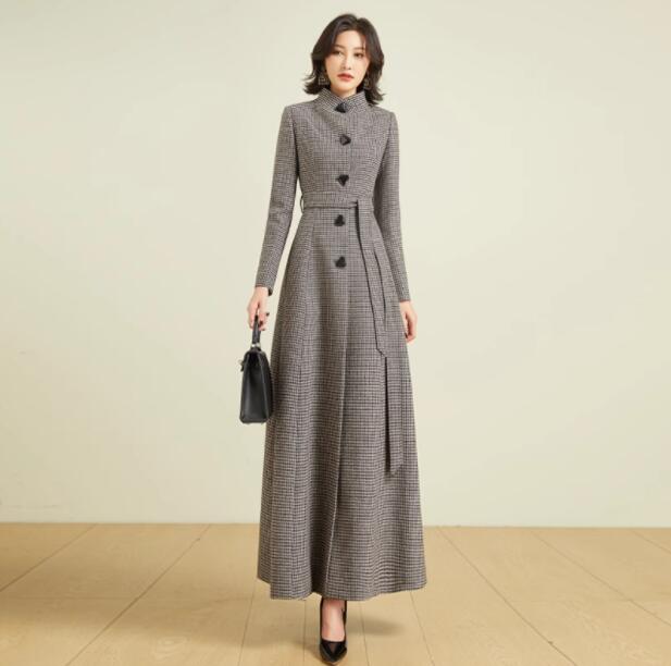 超ロングコート レディース チェスターコートトレンチ コート マキシ丈 チェスターコート ガウンコート ロング 大きいサイズ ロング丈 アウター 厚手 通勤 アウター
