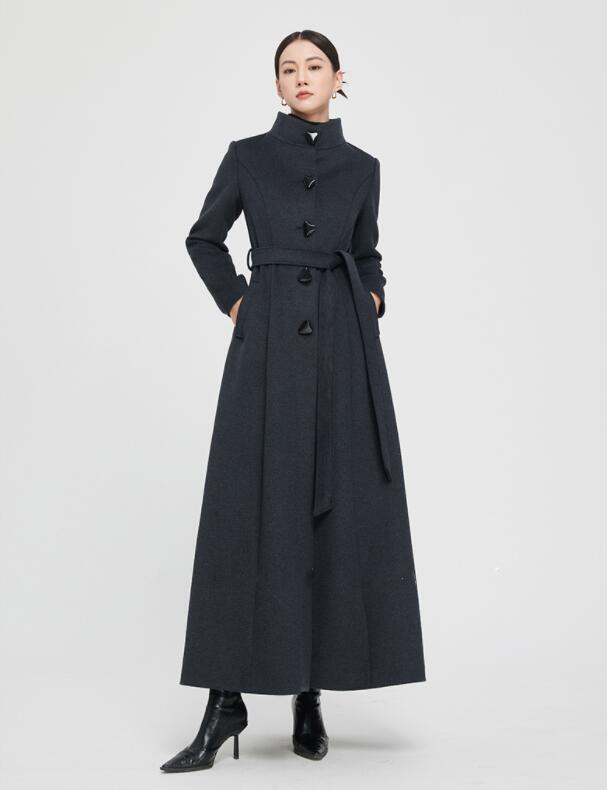 超ロングコート レディース チェスターコートトレンチ コート マキシ丈 チェスターコート ガウンコート ロング 大きいサイズ ロング丈 アウター 厚手 通勤 アウター