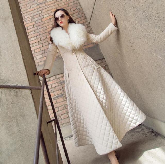 レディース 超ロングコート 冬新作 秋冬 マキシ丈 アウター キルティング チェスターコート 足長 大きいサイズ 超ロングコート ファー