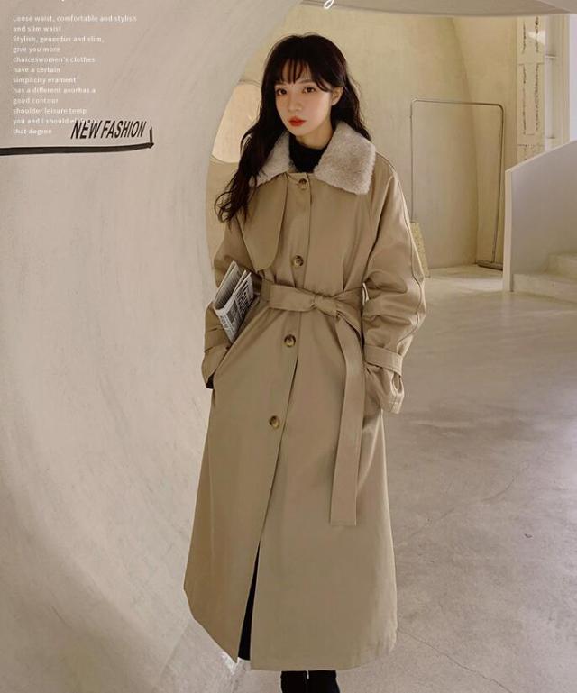 超ロングコートトレディース 冬アウター裏ボア長袖 ロング丈 アウター レディース 大きいサイズ ロングコート無地 防寒 暖かい 冬服 通勤 お洒落 上品