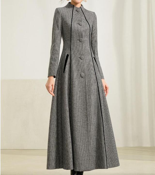 超ロングコート レディース チェスターコートトレンチ コート マキシ丈 チェスターコート ガウンコート ロング 大きいサイズ ロング丈 アウター 厚手