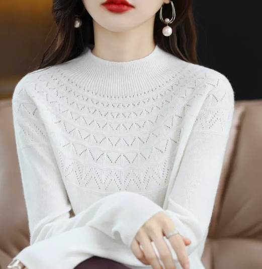 トップス セーター セミタートルネック ビューティー 袖あり 長袖 タートルネック かわいい 大人可愛い きれいめ シンプル カジュアル 大人 上品 おしゃれ レトロ こなれ感 都会的 ベー 大人女子