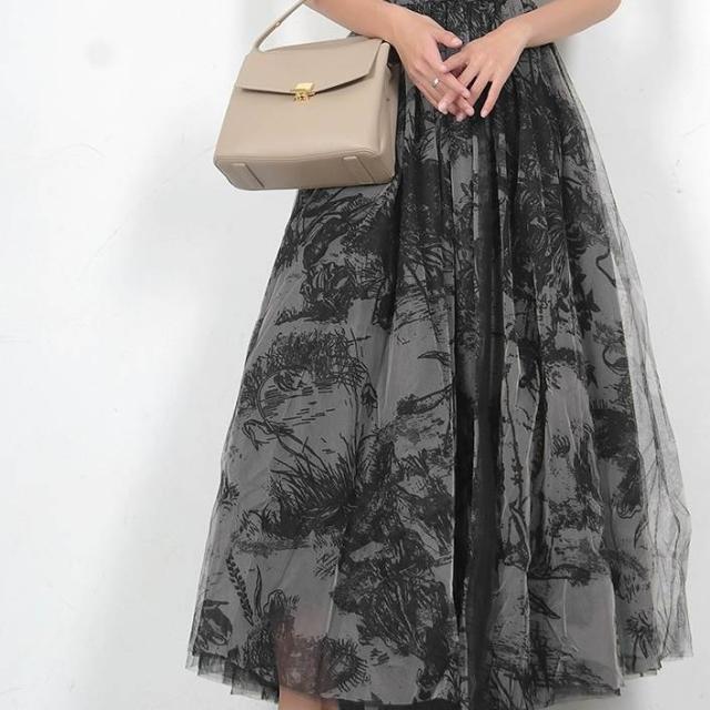 ボトムス スカート フレアスカート ロングスカート シースルー フレア かわいい 大人可愛い きれいめ シンプル カジュアル 大人 上品 おしゃれ かっこいい 大人女子 ラフ 清楚 クール こなれ感