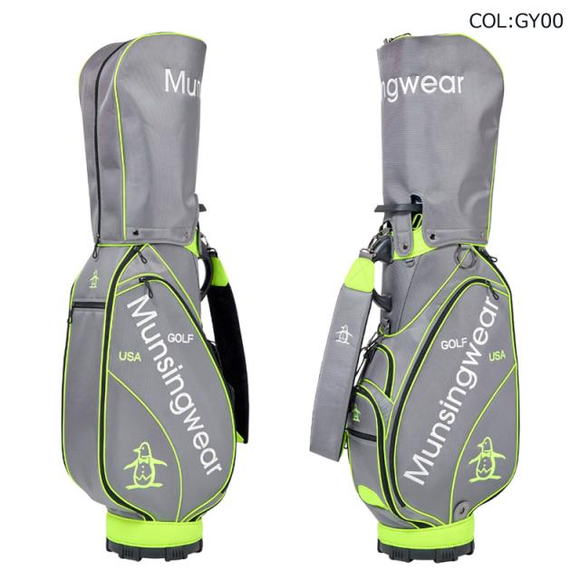 マンシングウェア Munsingwear MG5FCB02M 9.5型(3.9kg) 47インチ対応 キャディバッグ カート型 ゴルフバッグ