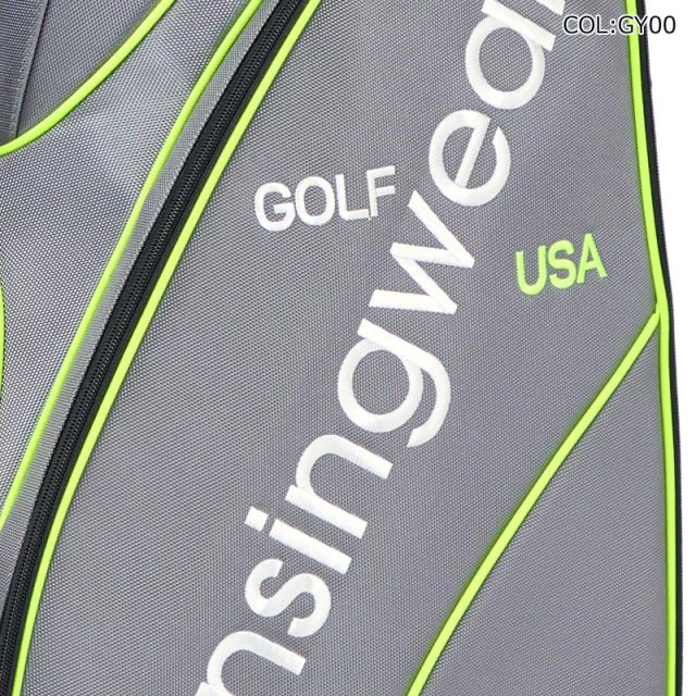 マンシングウェア Munsingwear MG5FCB02M 9.5型(3.9kg) 47インチ対応 キャディバッグ カート型 ゴルフバッグ