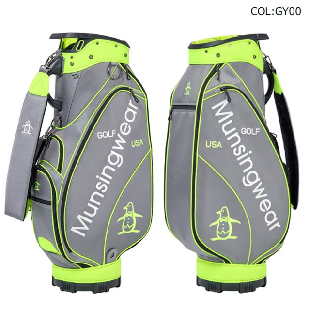 マンシングウェア Munsingwear MG5FCB02M 9.5型(3.9kg) 47インチ対応 キャディバッグ カート型 ゴルフバッグ
