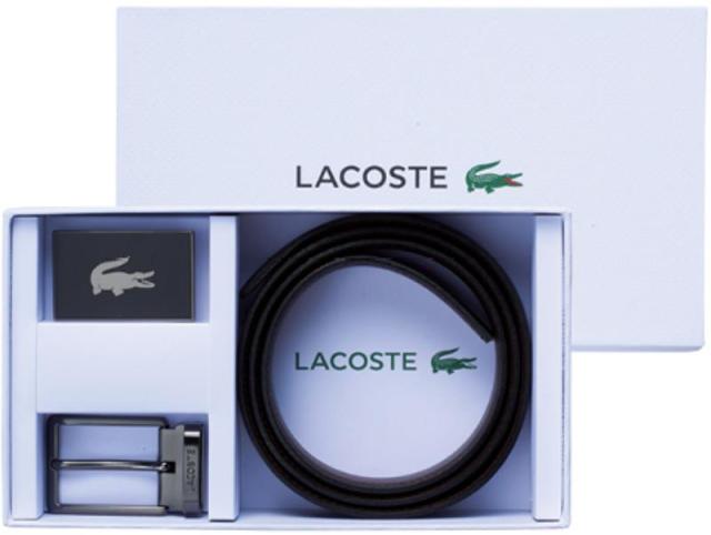 内祝 お返し引出物に ラコステ ベルト ギフトセット LB87310-DB