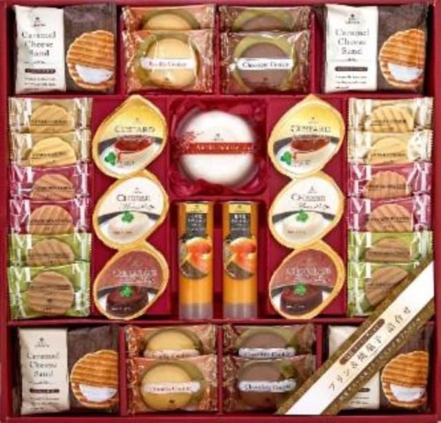 お歳暮期間限定販売 京都ラ・バンヴェント　プリン＆焼菓子詰合せ LBD-40R×5 【送料無料】(北海道・沖縄・離島は別途)