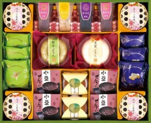 お歳暮期間限定販売 京竹風庵 京菓詰合せ KYA-40A×5 【送料無料】(北海道・沖縄・離島は別途)