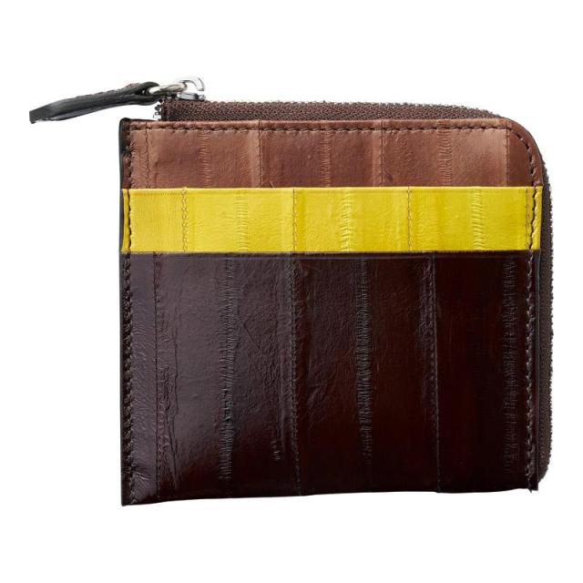 シルヴァノ･ビアジーニ L字ジップ財布（ウナギ革） 2024EEL 【送料無料】(一部地域別途)