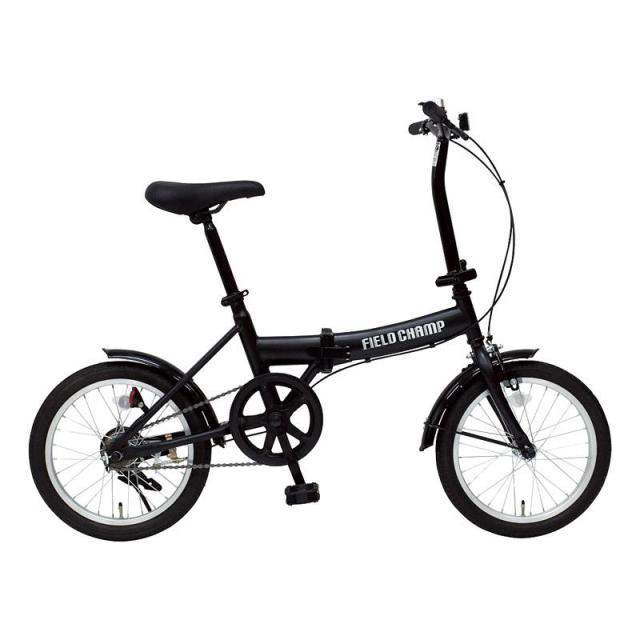 FIELD CHAcm 16インチ折畳み自転車 MG-Fcm16BK 【送料無料】(一部地域別途)