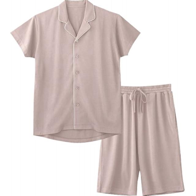 ニューピース　リカバリーパジャマセット（ショート） グレージュＬ WSｰAJ-14C-L【送料無料】(一部地域別途)