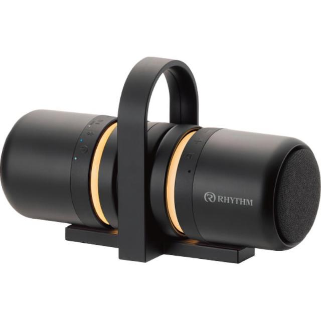 リズム　マグスピーカーデュオ ブラック 9YYA30RH02【送料無料】(一部地域別途)