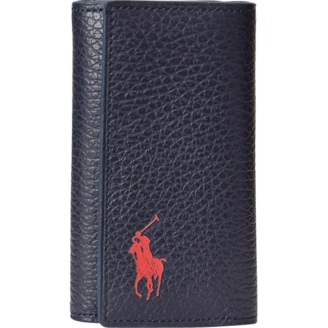 ポロ　ラルフ　ローレン　キーケース ネイビー MAPOSLG02320114410【送料無料】(一部地域別途)