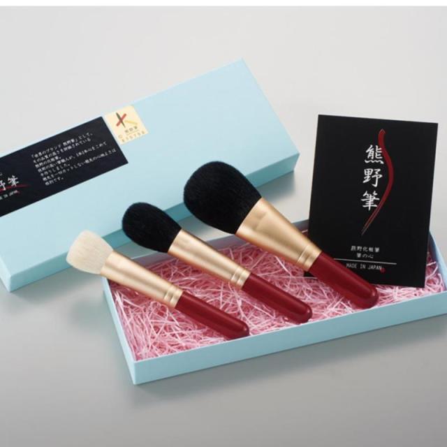 熊野化粧筆セット 筆の心 KFi-10RB