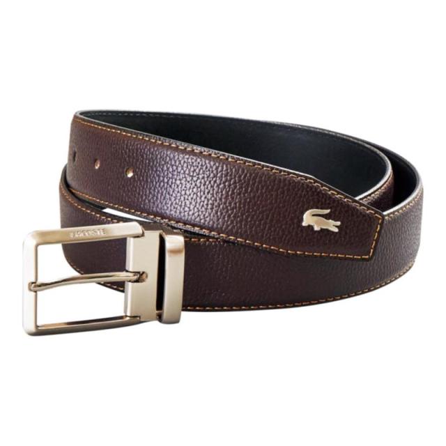 ラコステ ベルトf B/ﾀﾞｰｸﾌﾞﾗｳﾝ LB84670