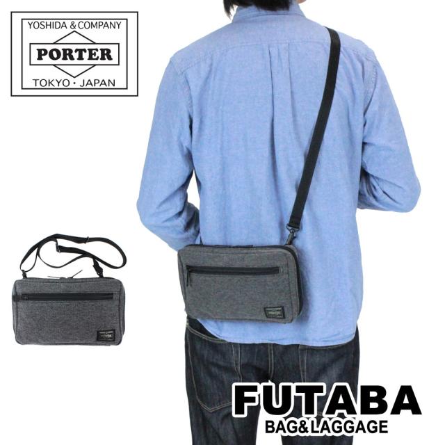 ポーター ファンクション ショルダーバッグ 691-19623 10 ブラック PORTER 吉田カバン ショルダーポーチ FUNCTION 抗菌 防臭 ギフト プレゼント 日本製 小さめ ブランド シンプル