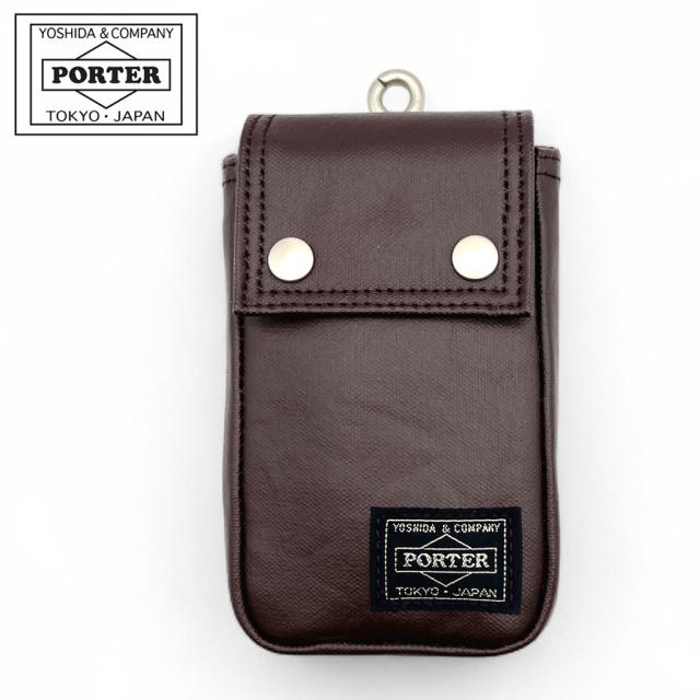 ポーター フリースタイル ポーチ 707-08225 10 ブラック PORTER 吉田カバン FREE STYLE POUCH ポリウレタン 日本製 コンパクト ブランド シンプル