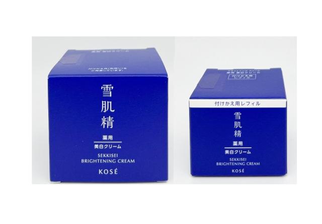 コーセー　薬用　雪肌精　ブライトニング　クリーム　本体+レフィルセット