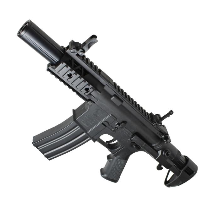 【GWセール】S&T M4 FF3.5インチ SD PDW チャレンジャーライン G3電動ガンBK(COLT刻印)の通販はau PAY ...